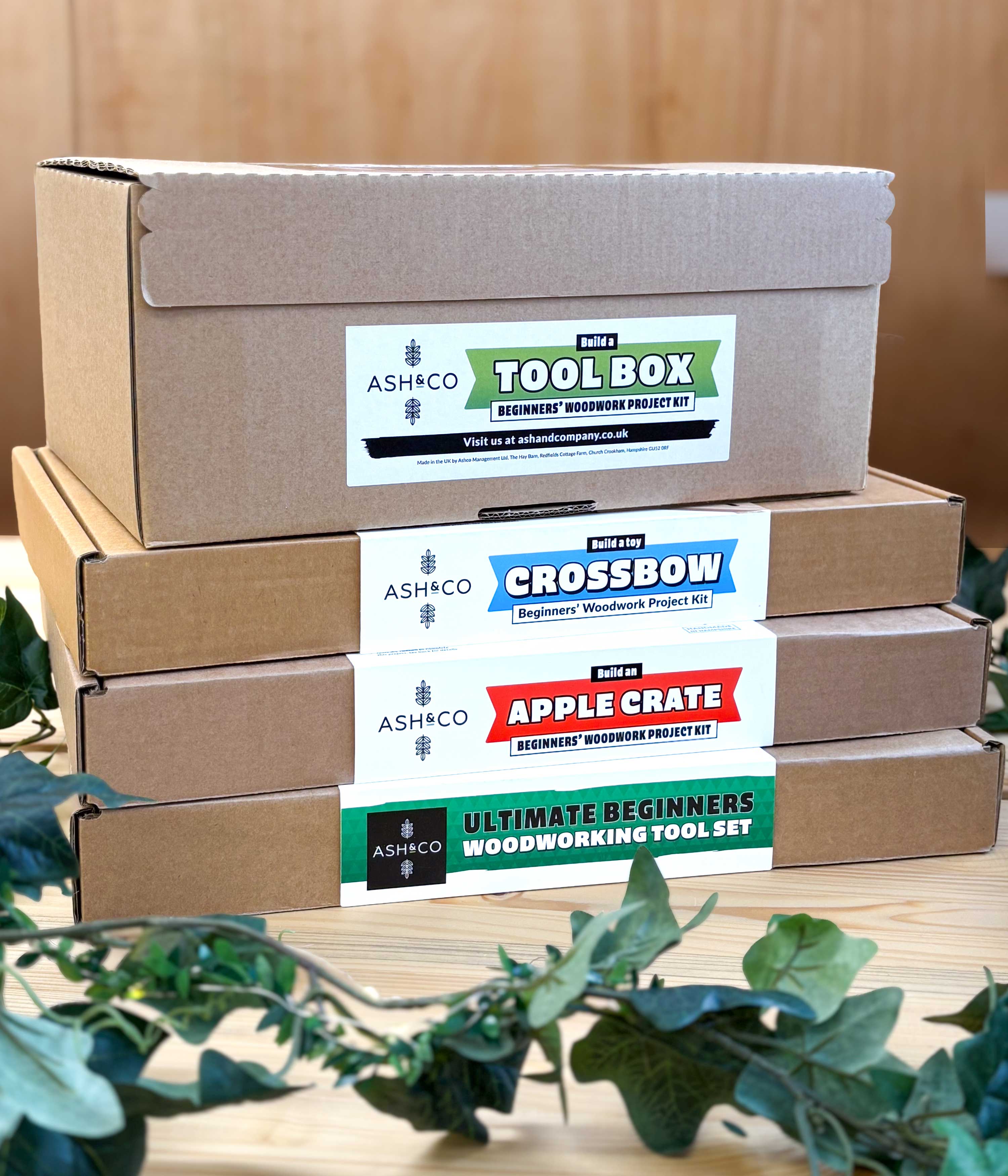 Ultimate Woodwork Kit Bundle | 3 Projects Plus FREE Tool Set! Black ...