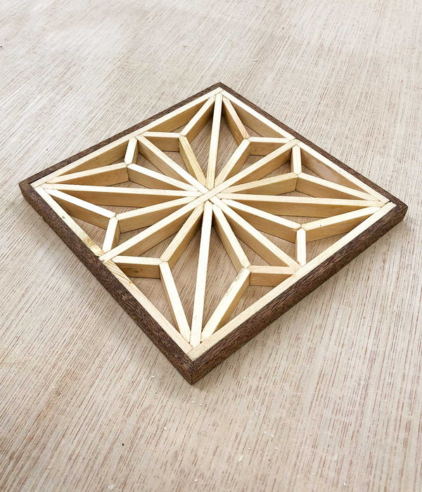 Make a Stunning Kumiko Coaster - Beginners Woodworking Class – Ash & Co ...